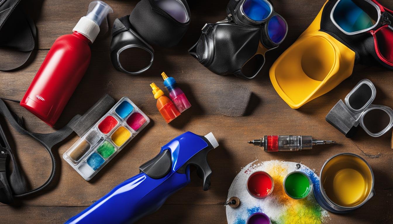 How to use vacuum cleaner to spray paint?