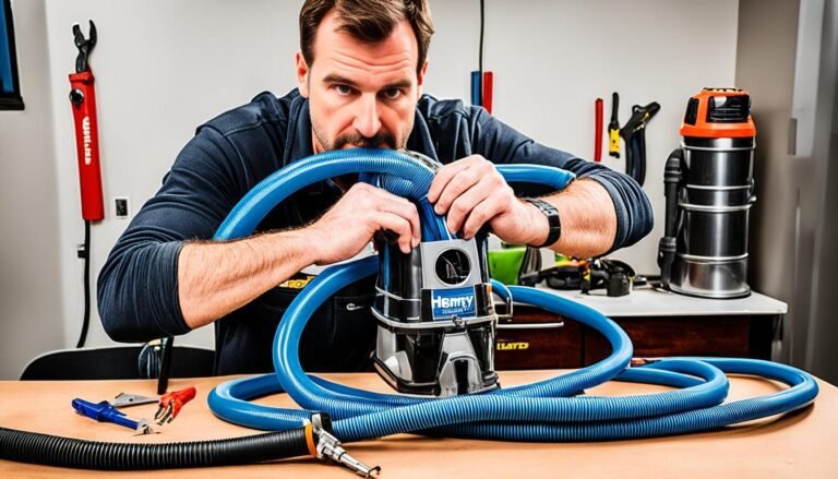 how to fix a henry vacuum cleaner hose