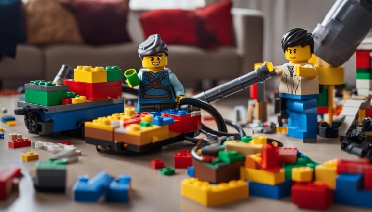 how to build a lego vacuum cleaner