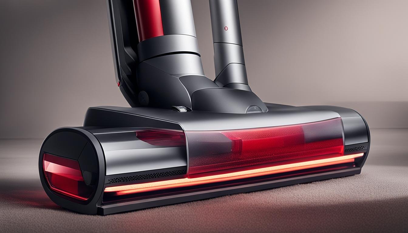dyson blockage light but no blockage