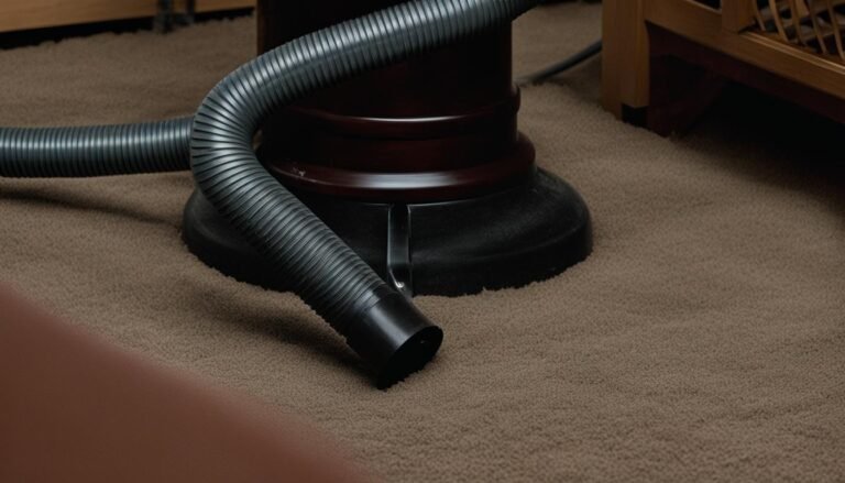 vacuum hose works but not bottom